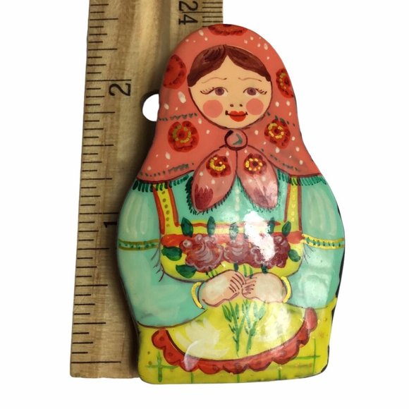 Jewelry | Russian Nesting Doll Matryoshka Pin Brooch In Very Nice Shape ...